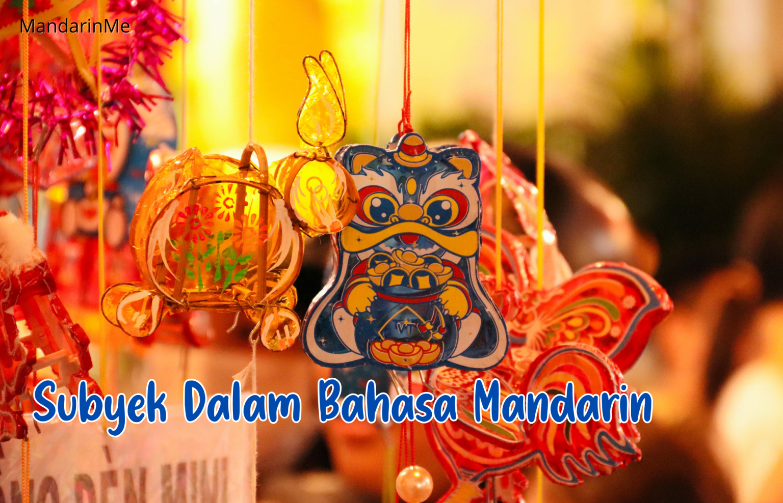 Subyek Bahasa Mandarin: Jenis, Contoh Kalimat